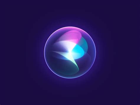 apple siri motion animation by gleb