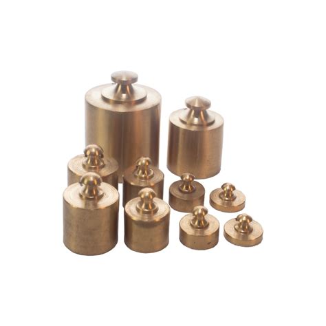 Amsci Brass Weight Set Of 10 Total Weight 106g American Scientific