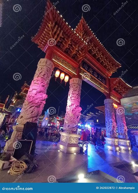 Inter Life Dragon Gate Editorial Photography Image Of Metropolis