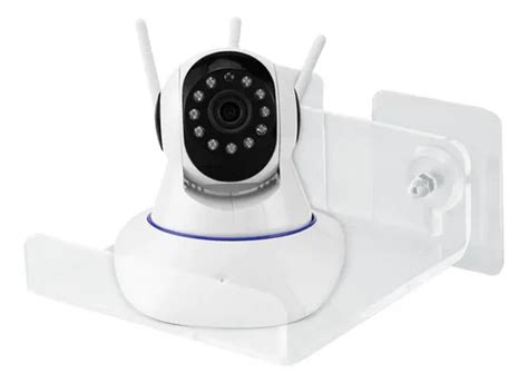 Estante De Acrílico Para Câmera Ip Mini Robô Parcelamento Sem Juros