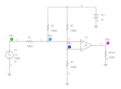 Sine To Square Wave Multisim Live