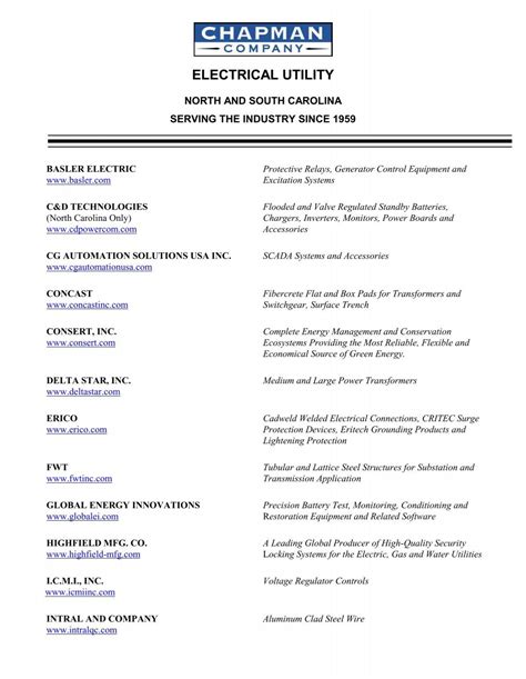 Download Line Card Pdf Robert W Chapman And Co