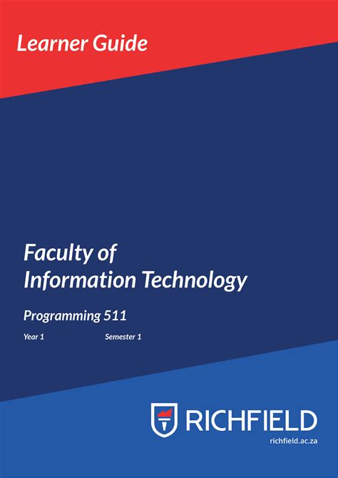 Programming Faculty Of Information Technology Programming Year Semester Registered