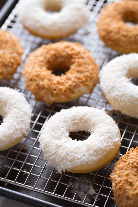 Baked Coconut Donuts Cooking Classy