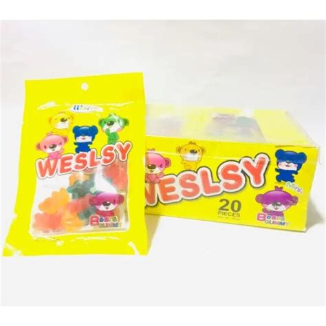 Weslsy Gummy Bear Candy 20pcs Per Box Lazada Ph