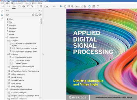 Applied Digital Signal Processing Theory And Practice Attentivesons Store
