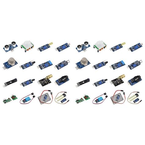 2X 16 In 1 Modules Sensor Kit Project Super Kits For R3 Mega328 Nano 3 2 Walmart Com