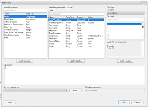 New Spotfire X Transformations Loading Filtered Data Spotfire Quick Tips