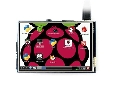 Waveshare Inch RPi LCD B Resistive Touch Screen TFT Display Designed For Raspberry Pi