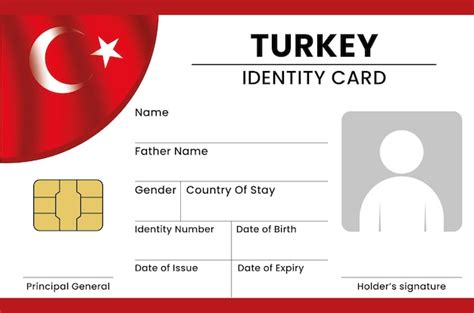 Premium Vector Turkey Smart Card Design