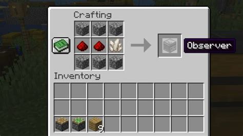 How To Make An Observer In Minecraft DiamondLobby