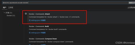 Vs Code 配置docker 管理员权限终端 Csdn博客