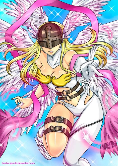 Angewomon By Kuroneko Art Digimon Digital Monsters Digimon Wallpaper
