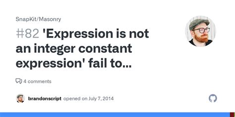 Expression Is Not An Integer Constant Expression Fail To Compile On Xcode Beta Issue