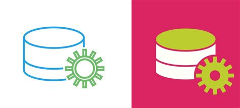 Database Setting Vector Icon 24025345 Vector Art At Vecteezy