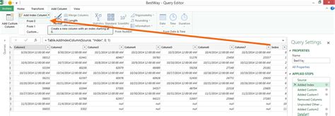 Transforming Data With Power Query