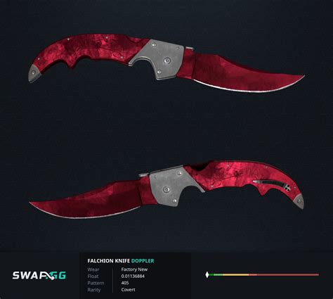 Store Falchion Knife Ruby 001 Gut Knife Sapphire 007 Butterfly
