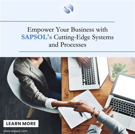 Sapsol Technologies Inc Systems And Process Solutions For Your