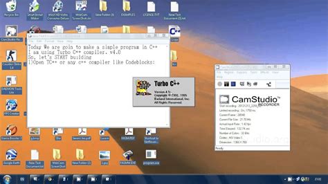 Turbo C C Hello World Tutorial Youtube