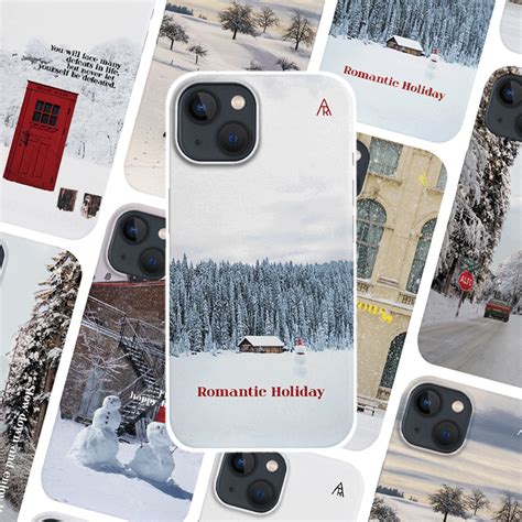 아이폰16출시 로맨틱윈터 슬림하드 핸드폰케이스 아이폰7 8 Se2 Se3 Xs 11 12 13 14 15프로 Pro 미니 Max 갤럭시s24 23 22 플러스 울트라 에이블리