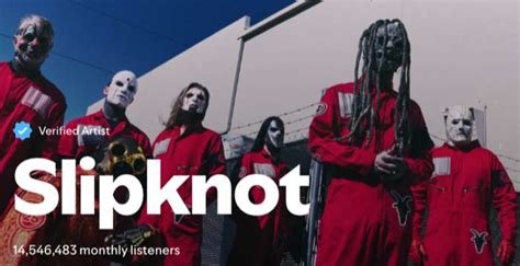 Slipknot Enters Spotifys 1 Billion Streams Club With Duality Lambgoat