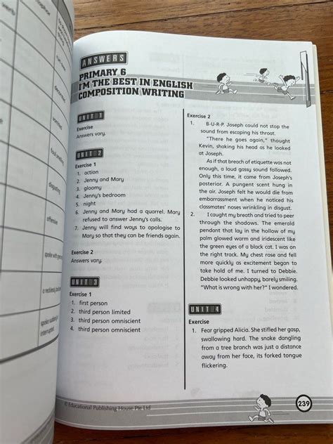 Primary 6 English Composition Writing Assessment Books With Written