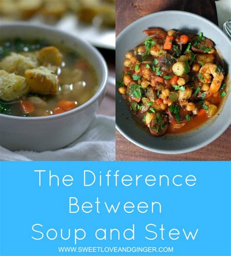 What Is The Difference Between Soup And Stew