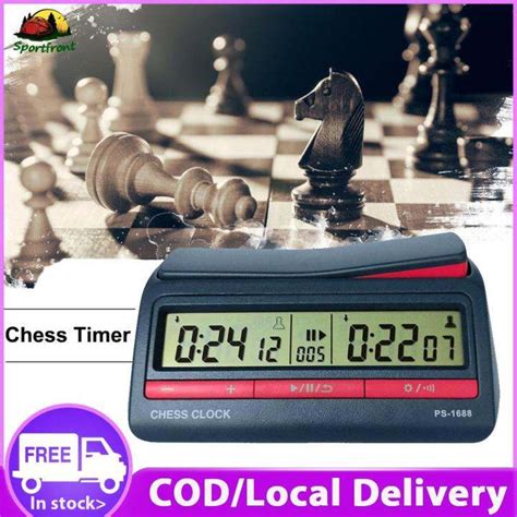 digital chess timer professional board game count up down timer battery
