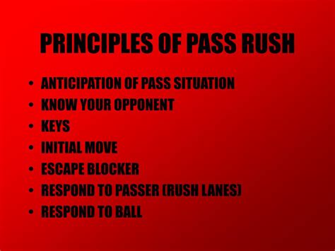 Ppt Defensive Line Pass Rush Techniques Powerpoint Presentation Free