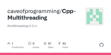 github caveofprogramming cpp multithreading multithreading in c