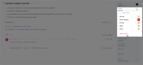 update field values youtrack server documentation
