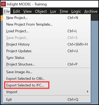 IFC Export