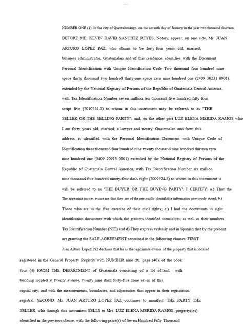 Example Of Notarial Law Protocol Pdf Conveyancing Lawsuit