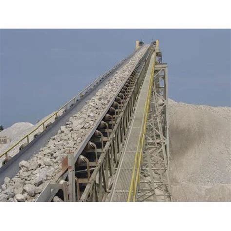 Mild Steel Aggregate Feeding Belt Conveyors At Rs 850000 Unit In