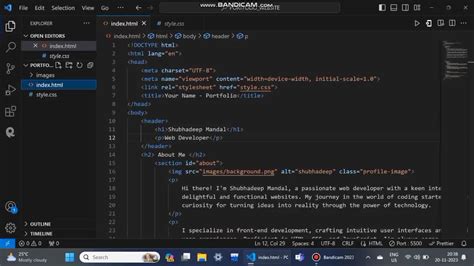 Shubhadeep Mandal On Linkedin Webdevelopment Html Css Javascript