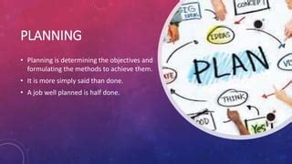 Functions Of Management Planning PPTX