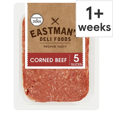 Eastmans Corned Beef Slices 150g Tesco Groceries