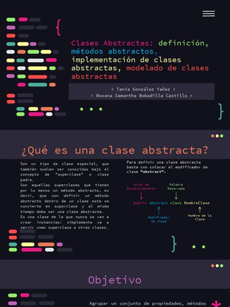 Clases Abstractas Tania Glez Pdf Clase Programación Informática
