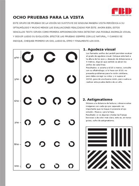 Agudezavisual Pdf Ojo Humano Percepción Visual