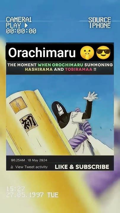 Orachimaru 🤫😎 Youtube