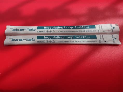 Sterile Inoculating Loop 1ul And 10 Ul Inoculation For Microbiology Culture Media Health