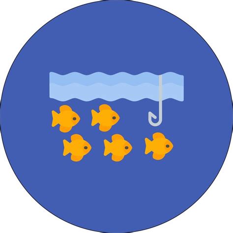 Premium Vector Casting Line Flat Illustration