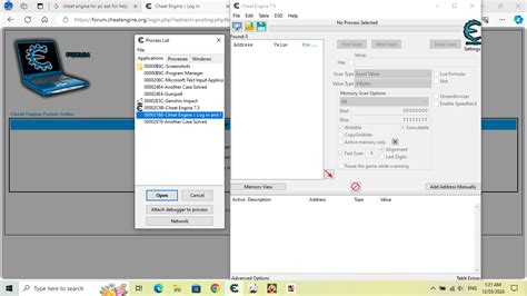 cheat engine view topic help
