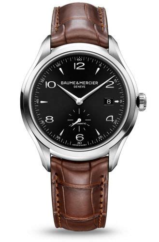 Baume And Mercier Clifton Automatic Stainless Steel Black S