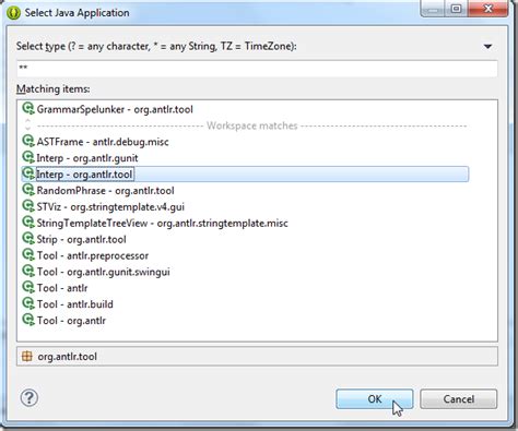 【记录】继续折腾如何使用在eclipse中调试antlr项目 在路上