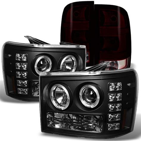 Akkon For 2007 2013 Gmc Sierra 1500 2500 3500 Hd Denali Black Led