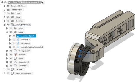Solved: Hinge not working after components rotation - Autodesk Community