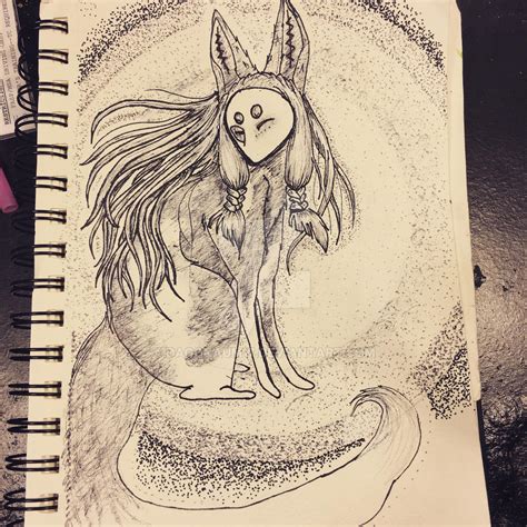 Yokai Kitsune By Dagonaum17 On Deviantart