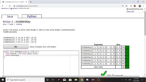 Array 1 Middleway Java Tutorial Youtube