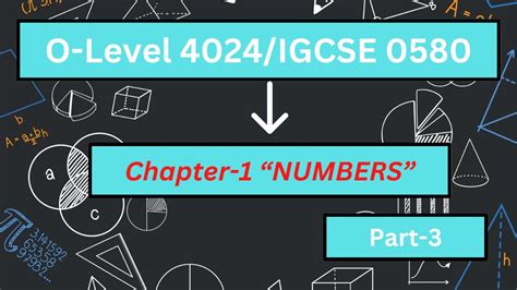 Numbers Lcm Hcf And Prime Factorisation O Levels Maths O Levels 4024 Igcse 0580 Part 3
